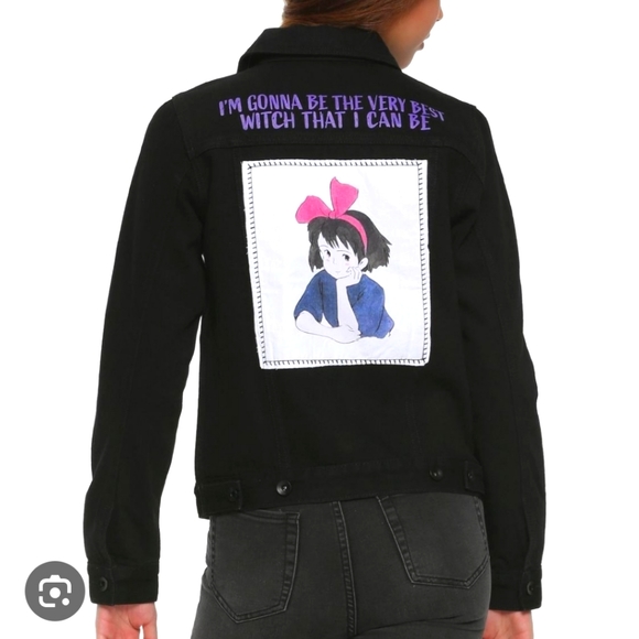 Her Universe | Jackets & Coats | Kikis Delivery Service Denim Jacket ...